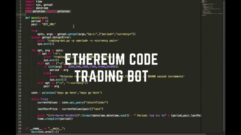 Don't Be Fooled By Ethereum Code Trading Bot - The World Financial Review