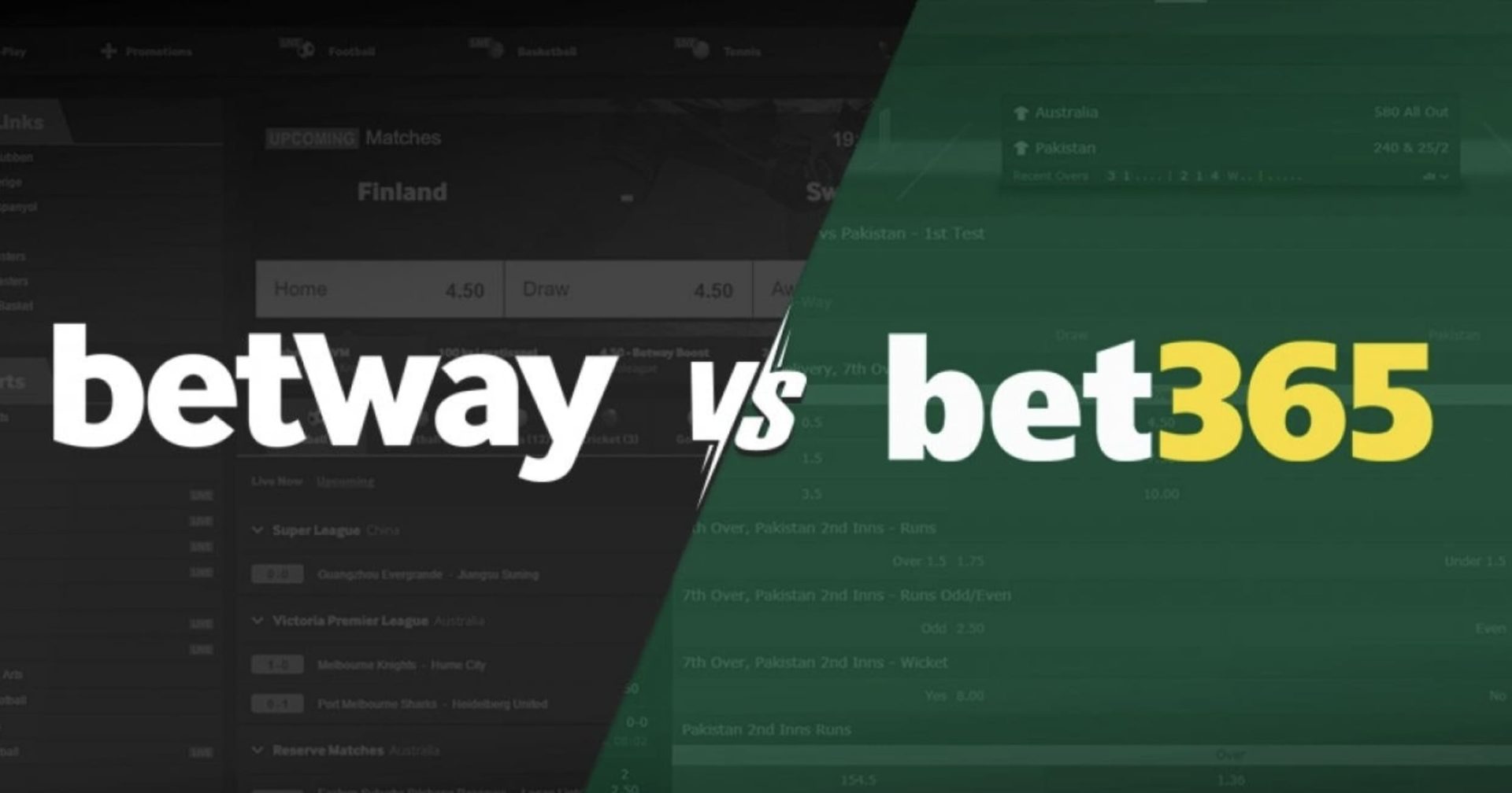 Betway vs Bet365: Ultimate Betting Showdown