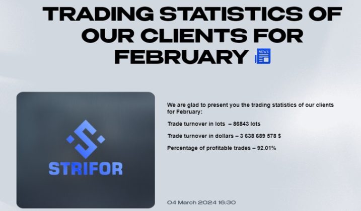 Overview of the User Account on the Strifor Broker’s Website: What the Trader Offers - The World ...